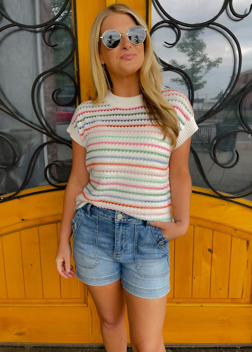 Take a Chance Crochet Top (S-XL) – The Sassy Owl Boutique