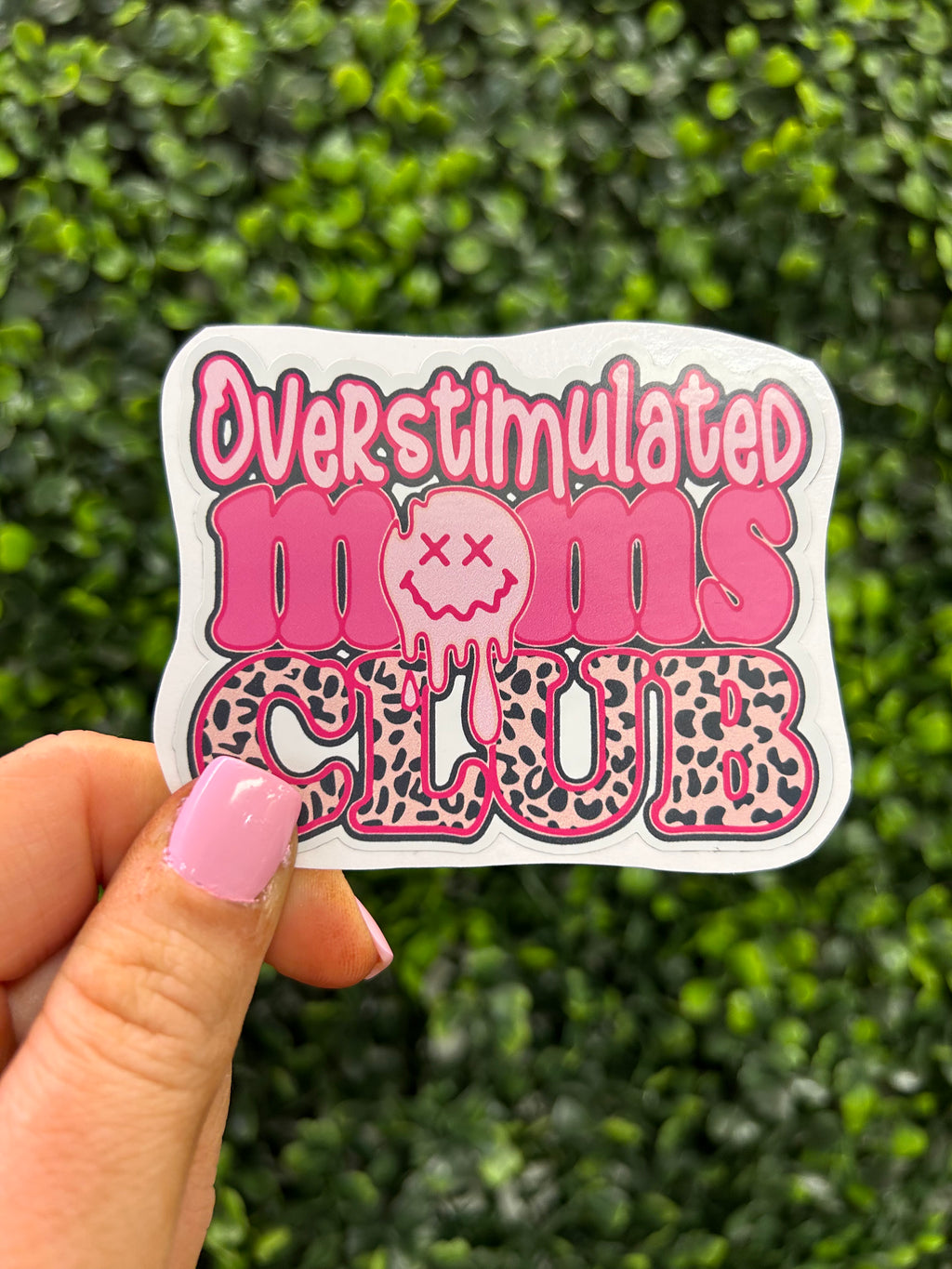 Overstimulated Moms Club Sticker Decal – The Sassy Owl Boutique