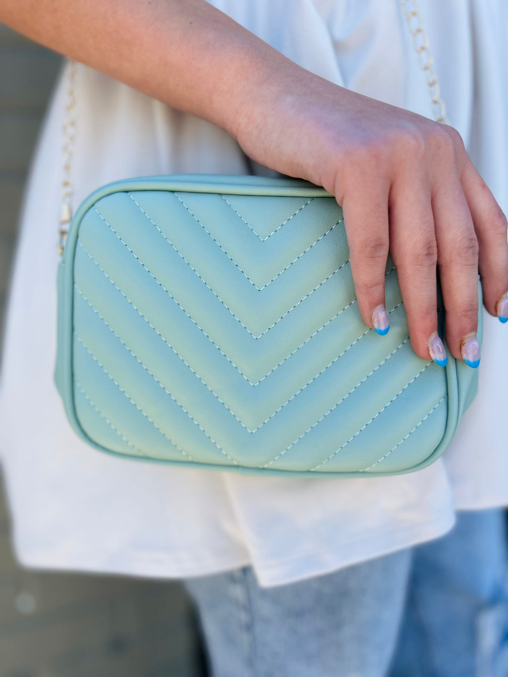 Iconic Sophistication Cross Body Handbag- Sage – The Sassy Owl Boutique